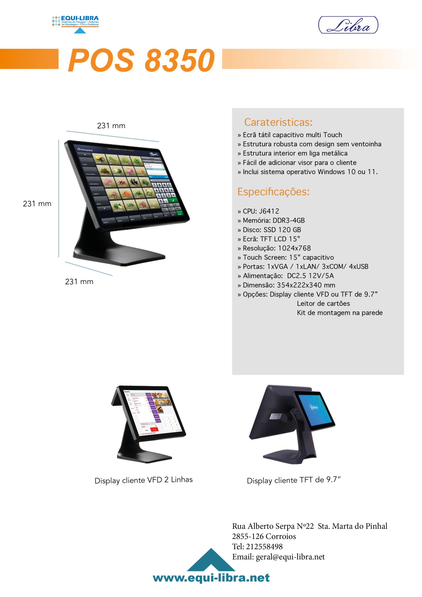POS LB-8350 - Equi-Libra